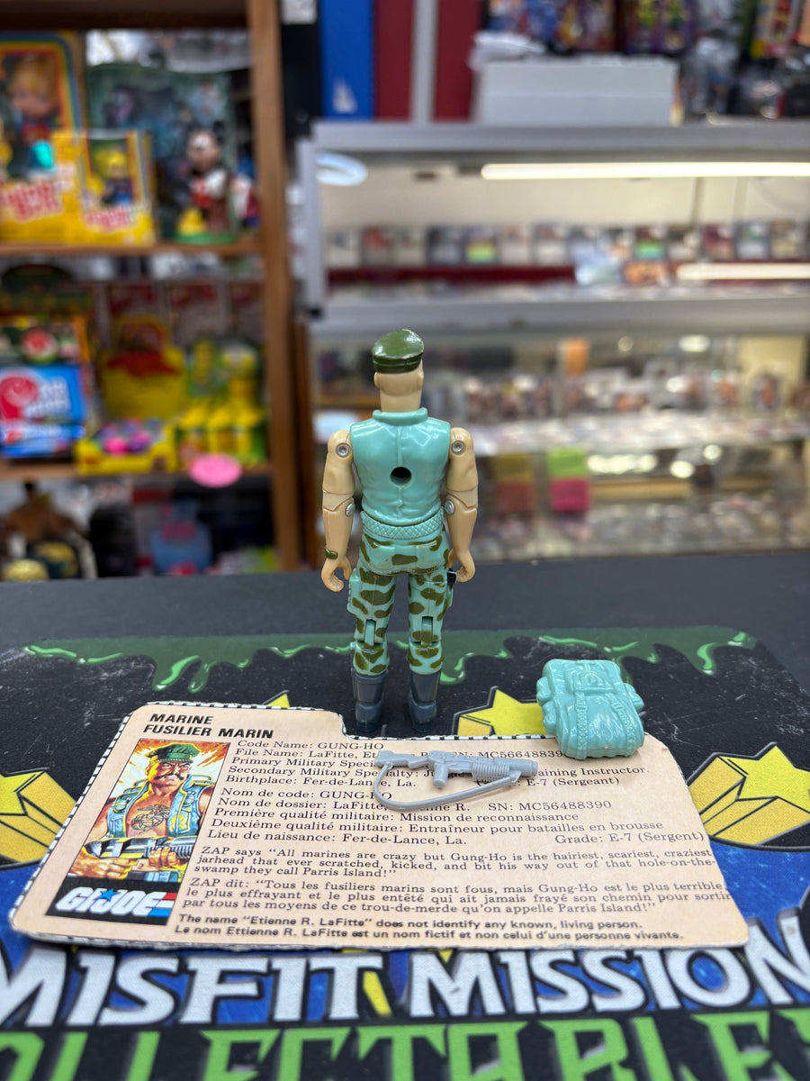 Vintage Hasbro 1983 GI Joe Gung-Ho Figure Complete – The Misfit Mission ...
