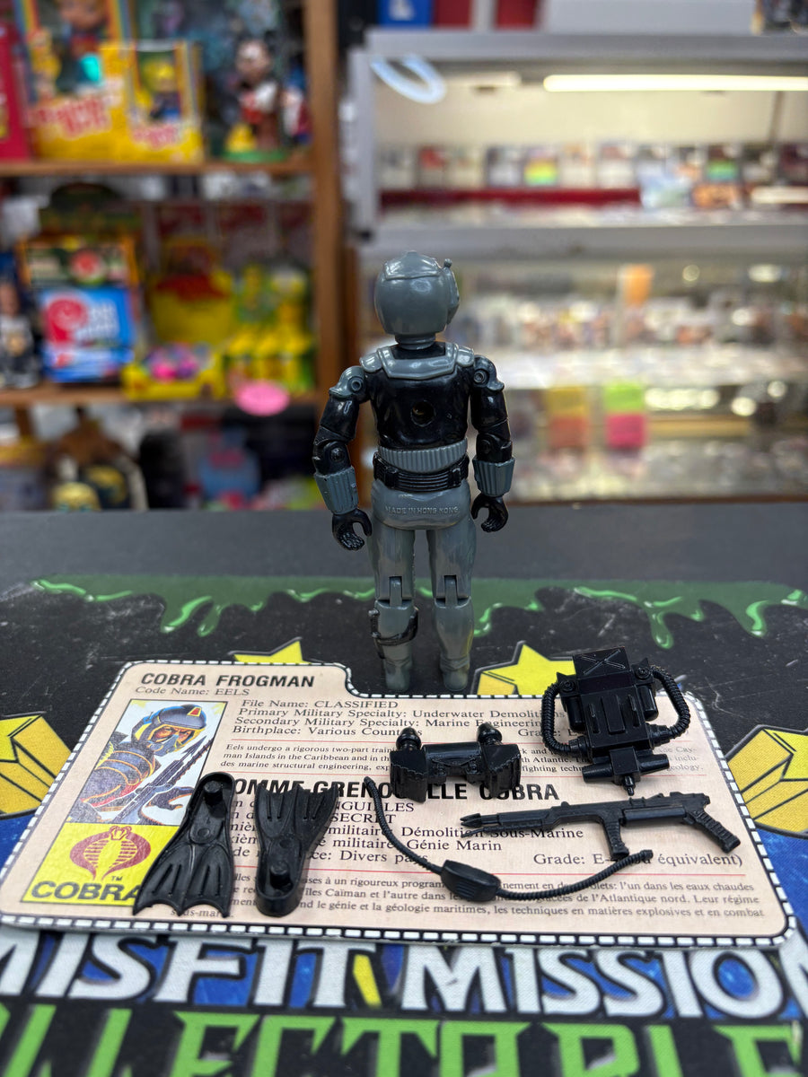 Vintage Hasbro 1985 GI Joe Eels Figure Complete – The Misfit Mission ...