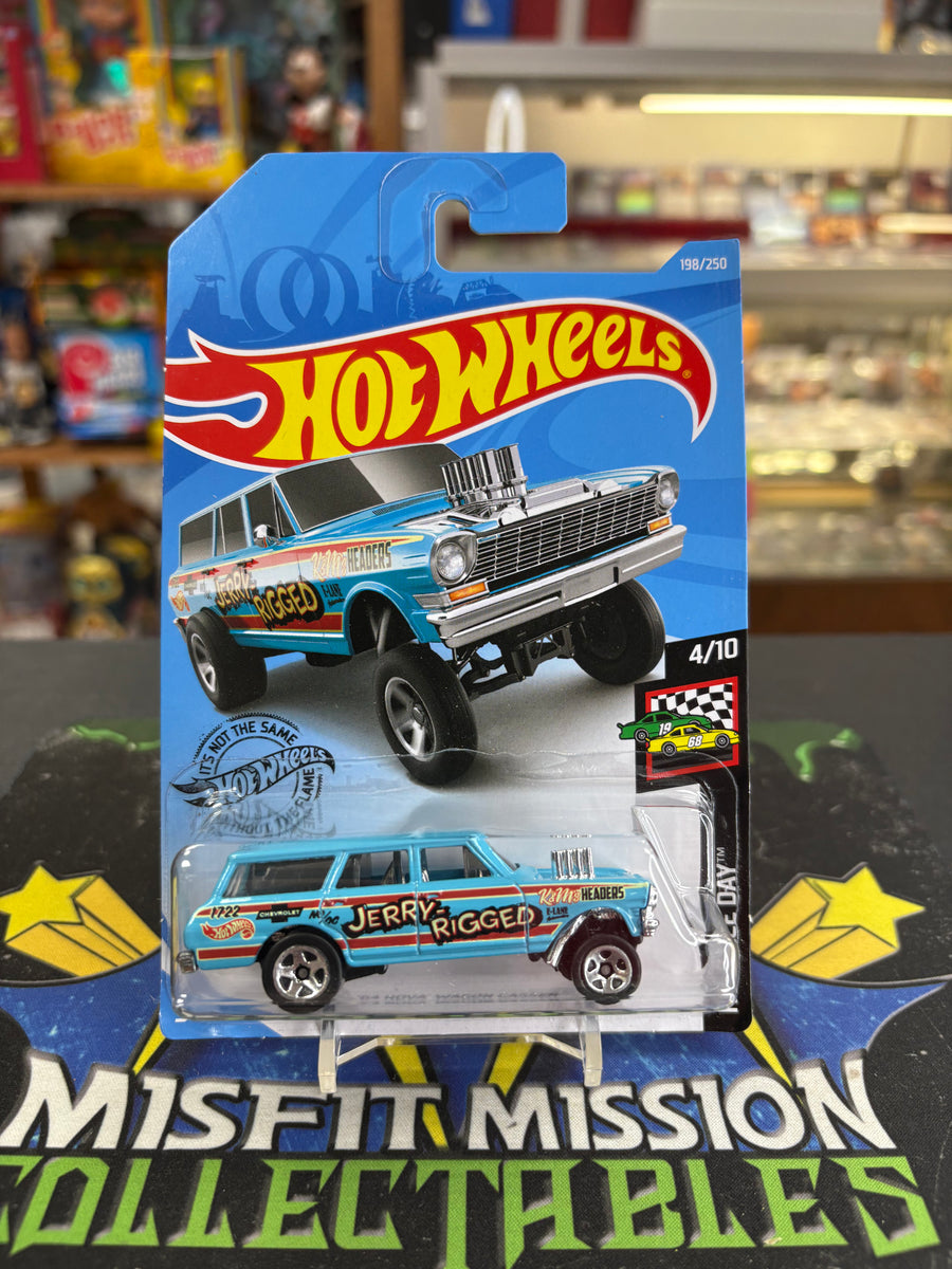 2018 Hot Wheels 1964 Chevy Nova Jerry Rigged Gasser Car (New) – The ...