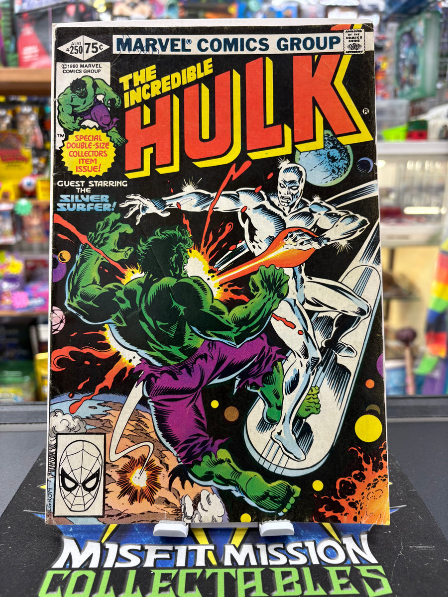 1980 Marvel Comics The Incredible Hulk #250 – The Misfit Mission ...