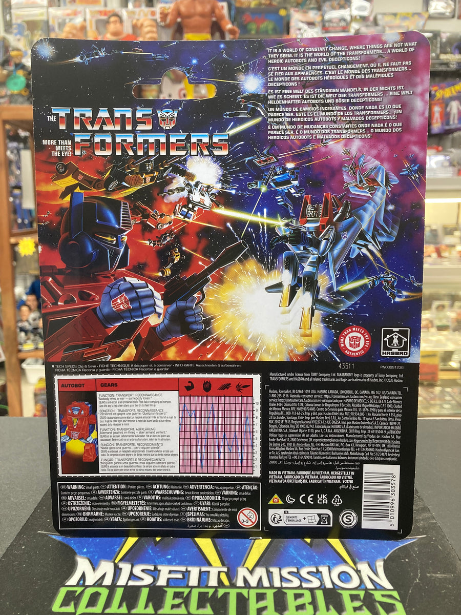 Transformers More Than Meets The Eye Autobot Gears Figure (New) – The ...