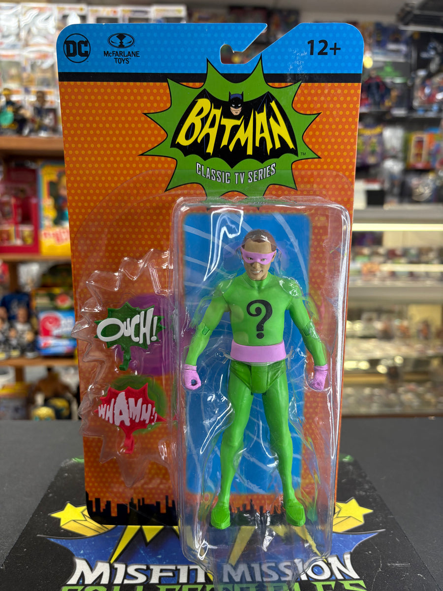 Mcfarlane DC Batman Classic TV Series Riddler Figure (New) – The Misfit ...