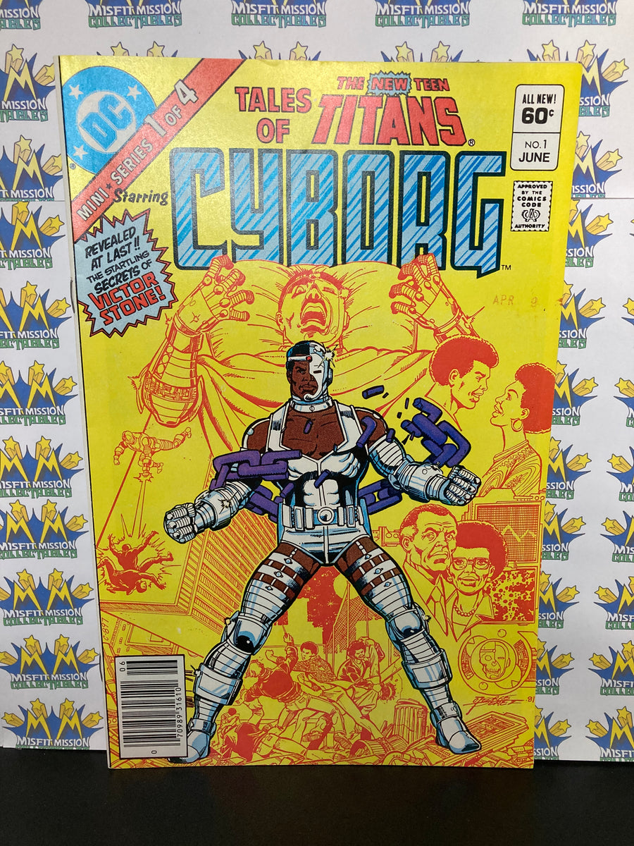 DC Comics 1982 Tales of The New Teen Titans Starring Cyborg #1 Comic B ...