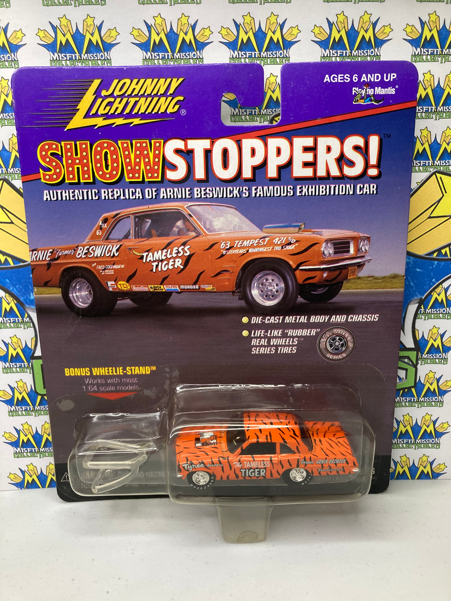 1998 Johnny Lightning Show Stoppers Arnie Beswick’s Tameless Tiger ‘63 ...
