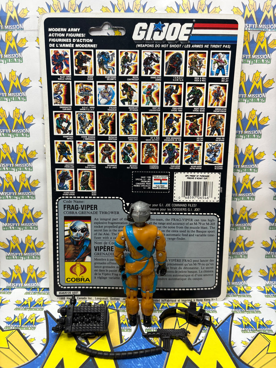 Vintage Hasbro 1989 GI Joe Frag-Viper Figure Complete – The Misfit ...