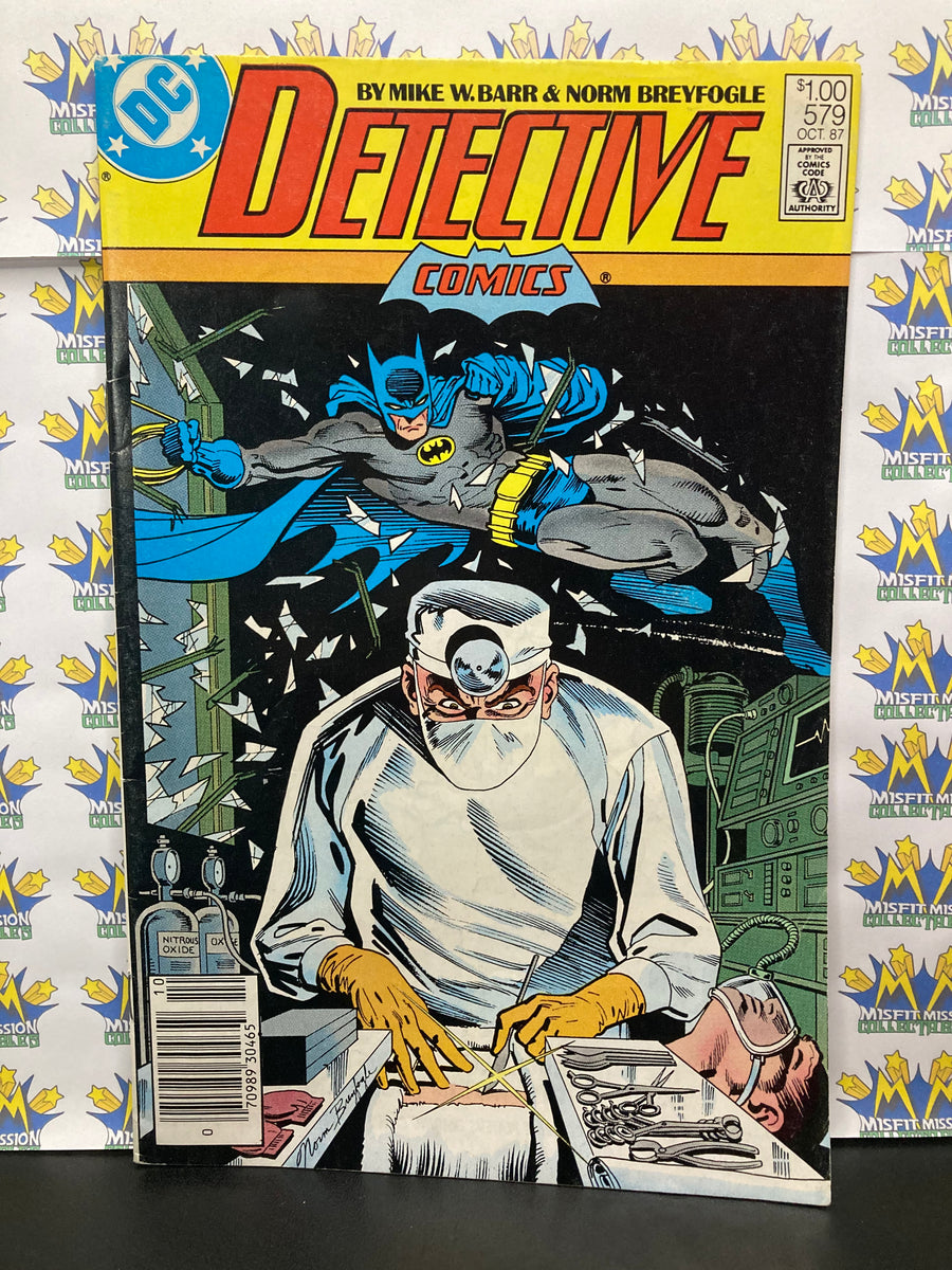 DC Comics 1987 Batman Detective Comics #579 Comic Book – The Misfit ...