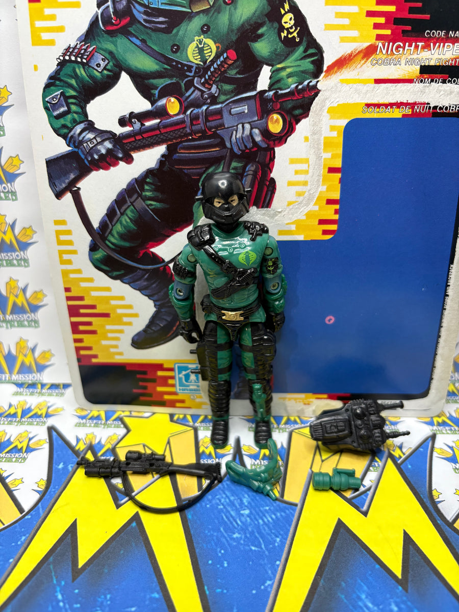 Vintage Hasbro 1989 GI Joe Night-Viper Figure Complete – The Misfit ...