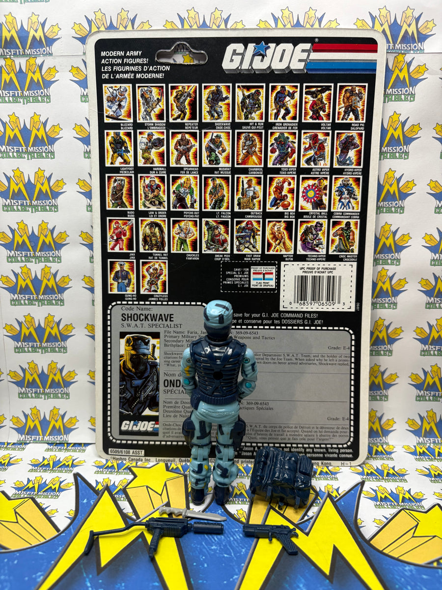 Vintage Hasbro 1988 GI Joe Shockwave Figure Complete – The Misfit ...