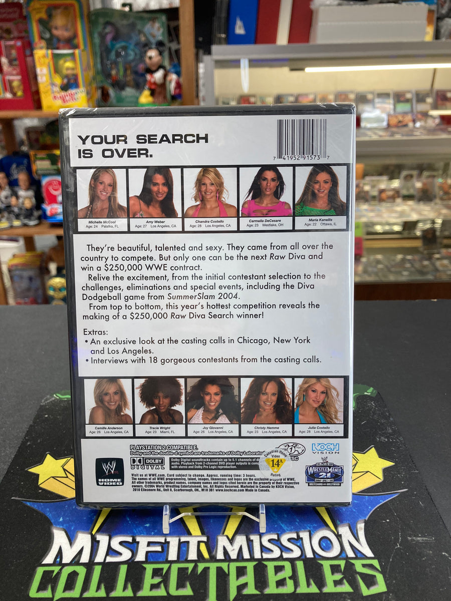 WWE $250,000 Raw Diva Search DVD (New) – The Misfit Mission Collectables