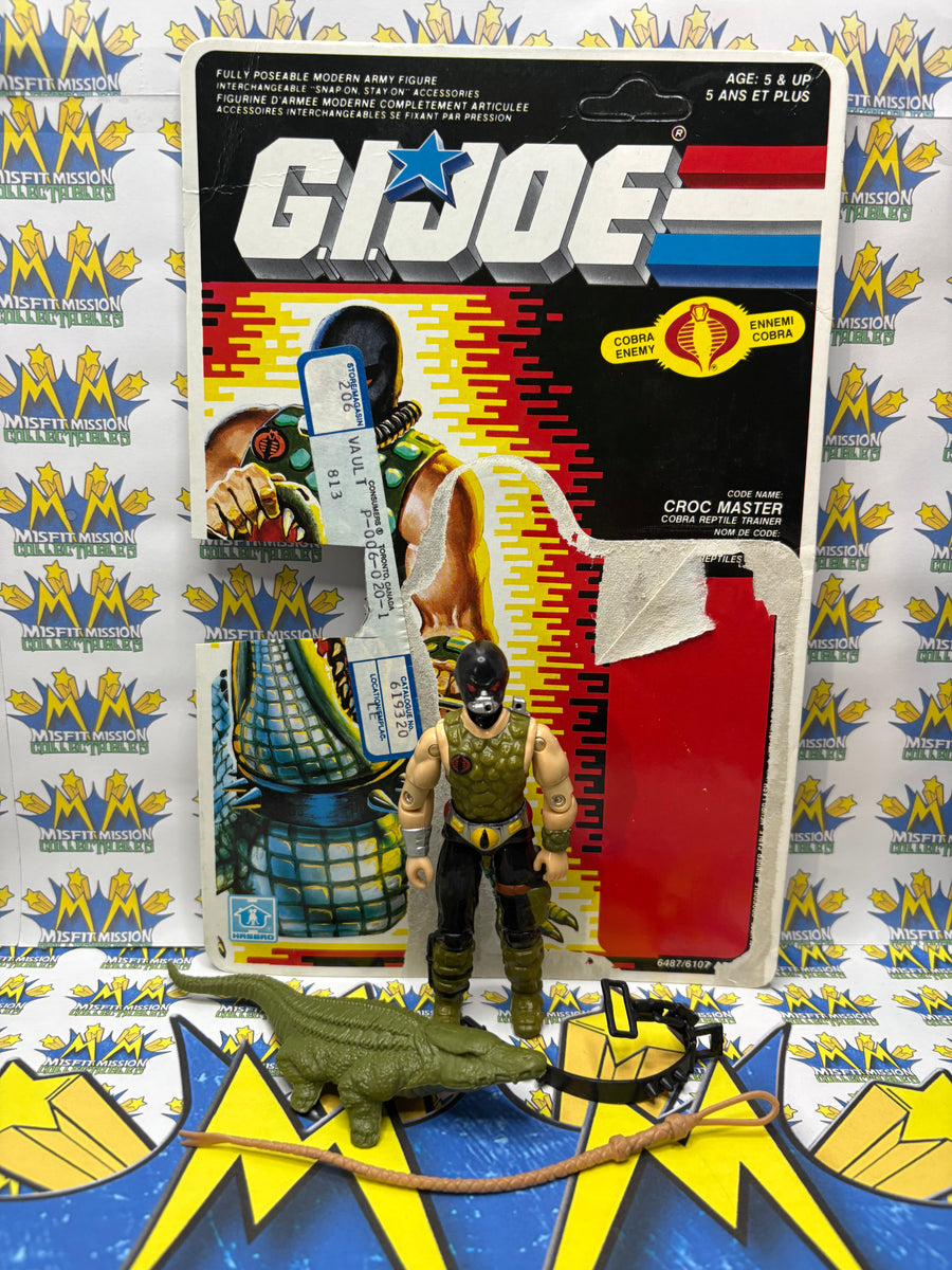 Vintage Hasbro 1988 GI Joe Croc Master Figure Complete – The Misfit ...