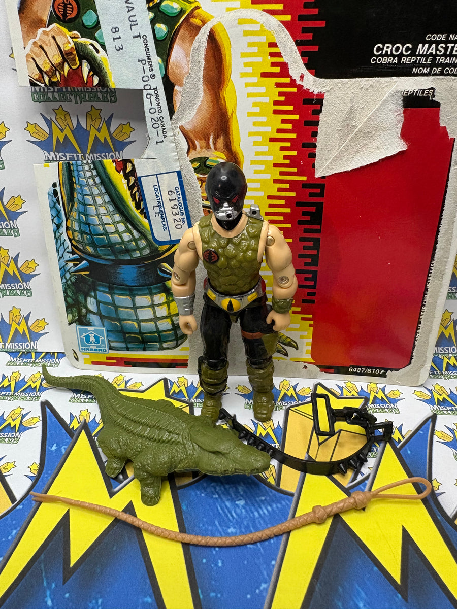 Vintage Hasbro 1988 GI Joe Croc Master Figure Complete – The Misfit ...