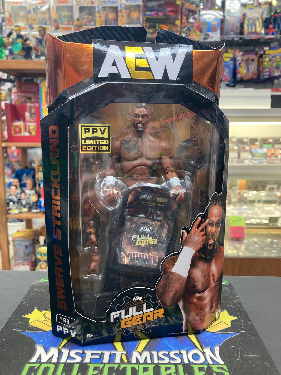 AEW PPV Series Full Gear #08 Swerve Strickland Figure (New) – The ...