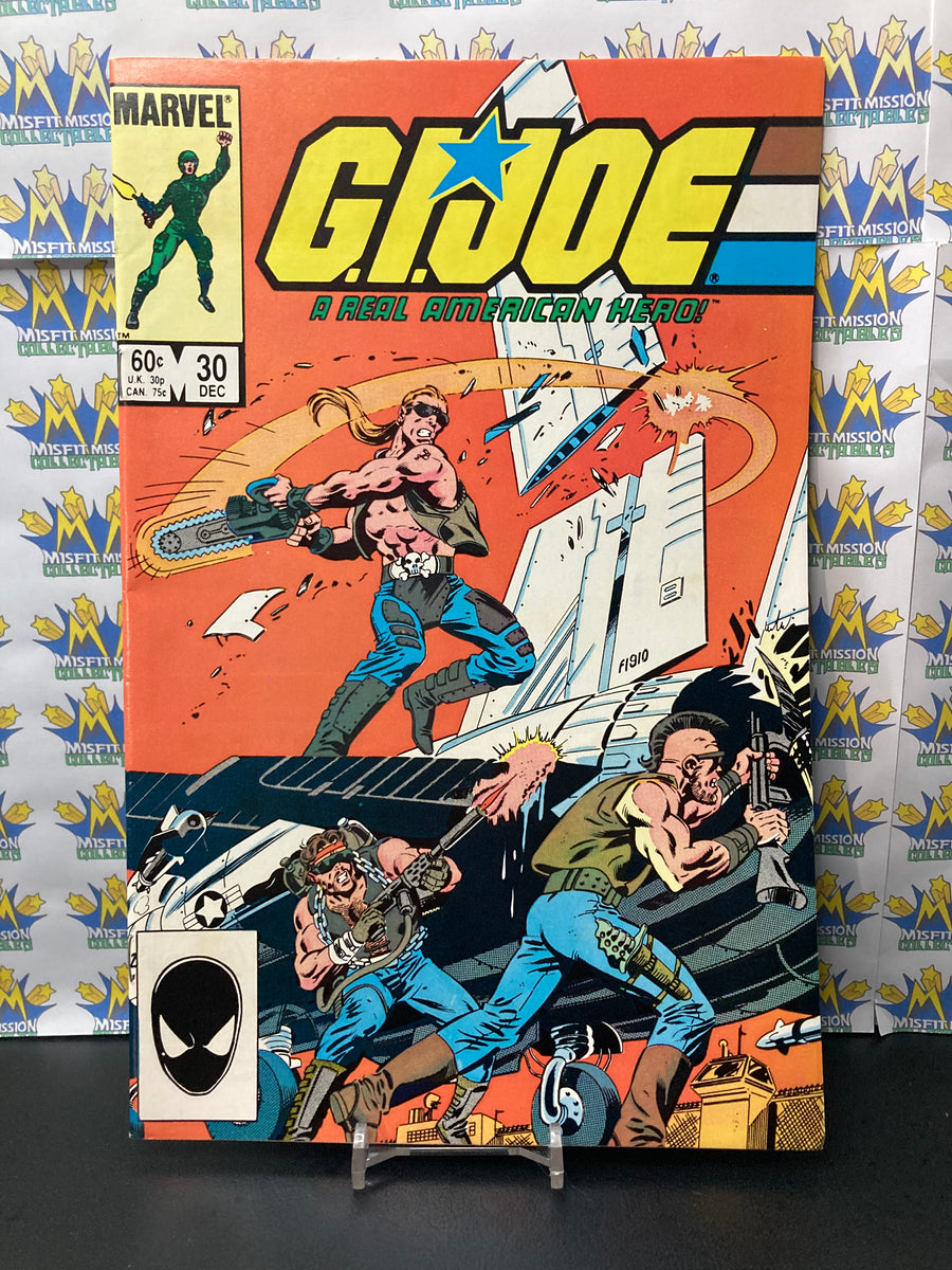 1983 Marvel Comics GI Joe Real American Hero #30 Comic Book – The ...