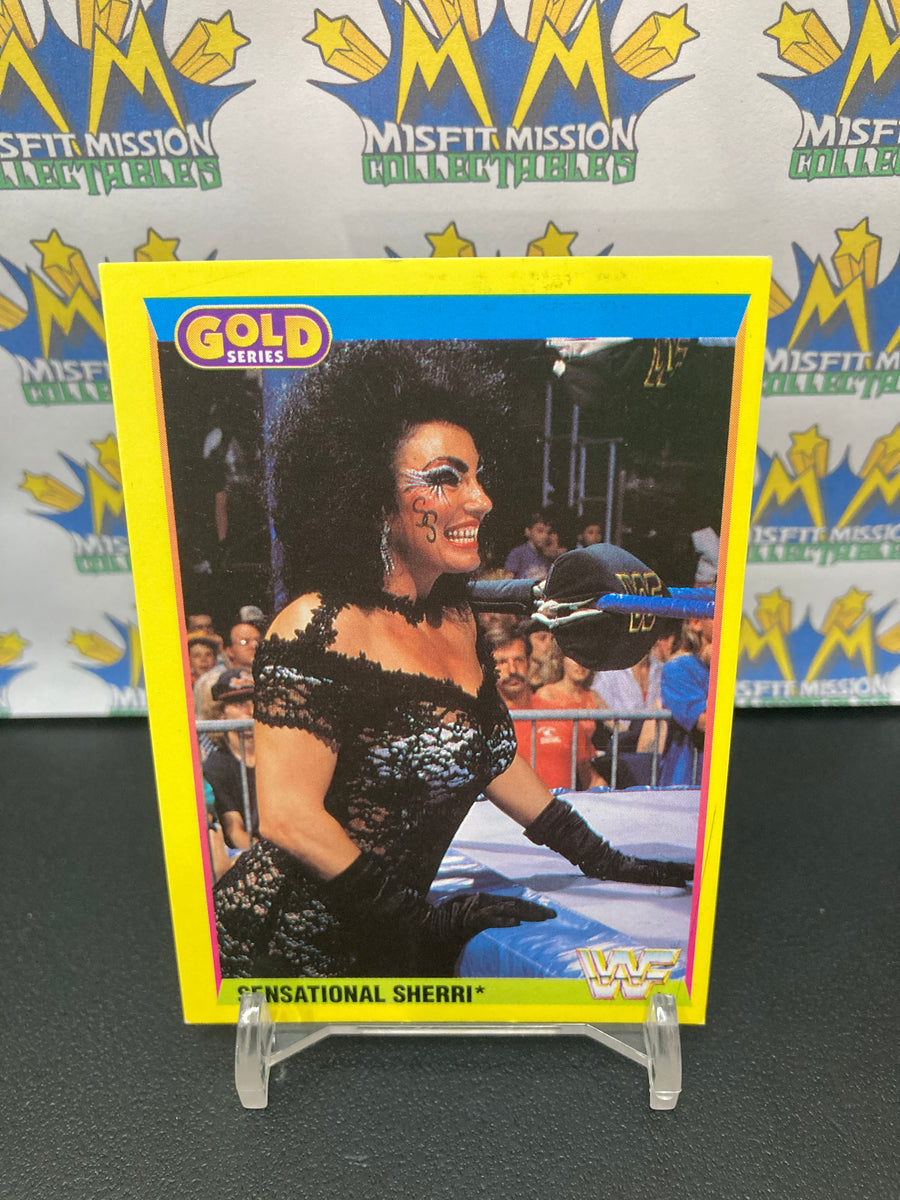 1992 WWE WWF Merlin Gold Series 2 Sensational Sherri #52 Trading Cards ...