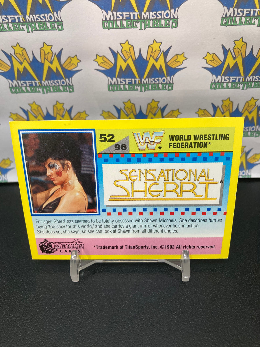 1992 WWE WWF Merlin Gold Series 2 Sensational Sherri #52 Trading Cards ...