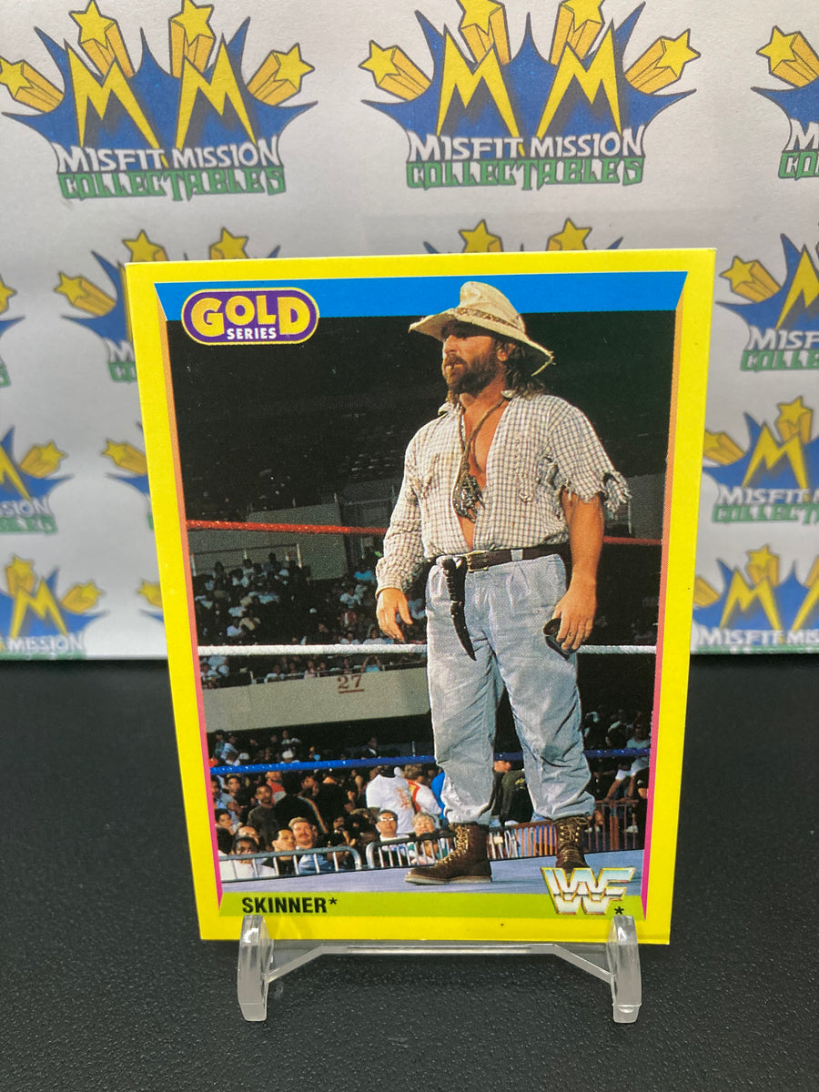 1992 WWE WWF Merlin Gold Series 2 Skinner #89 Trading Card – The Misfit ...