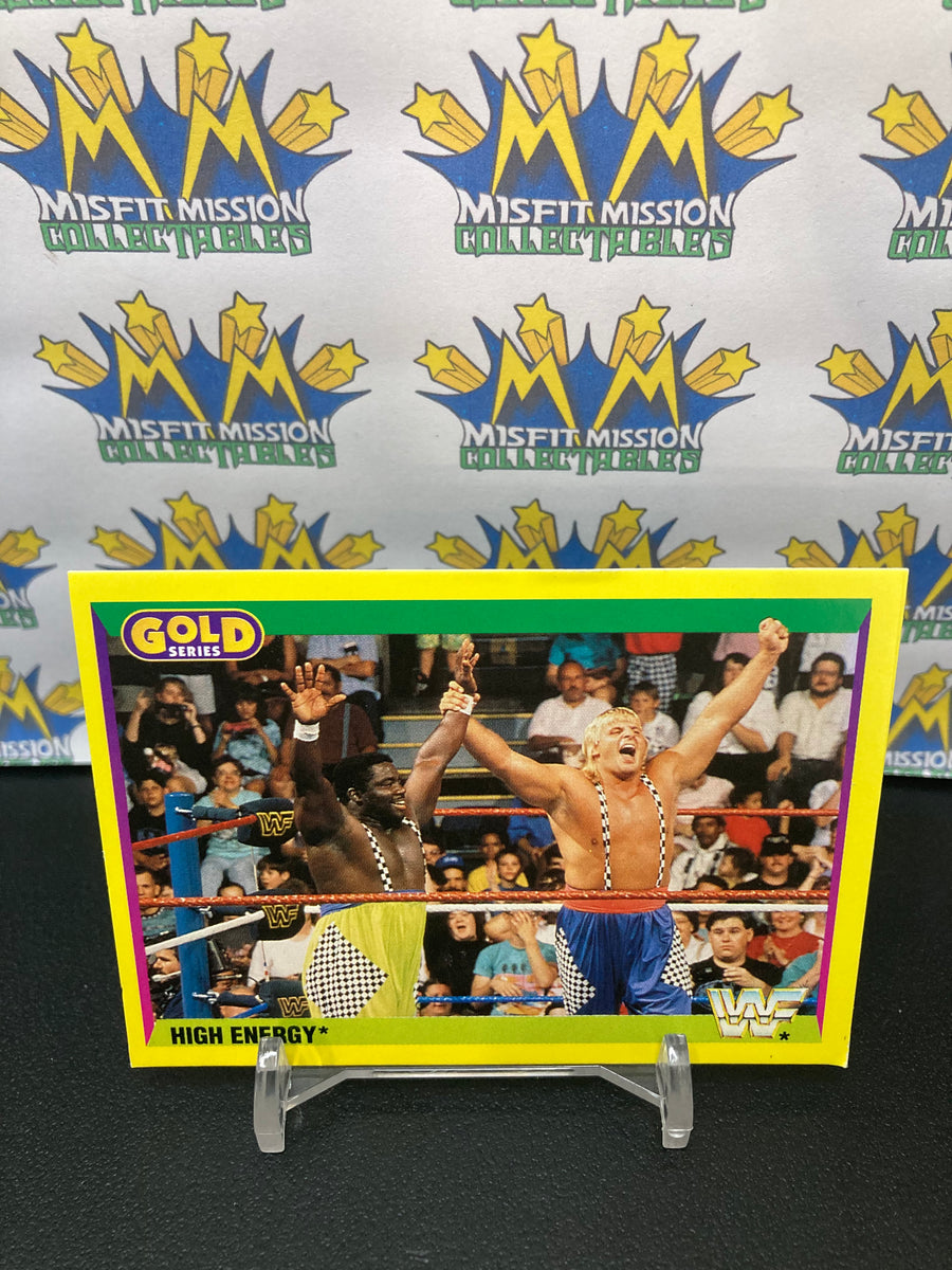 1992 WWE WWF Merlin Gold Series 2 High Energy #35 Trading Card – The ...