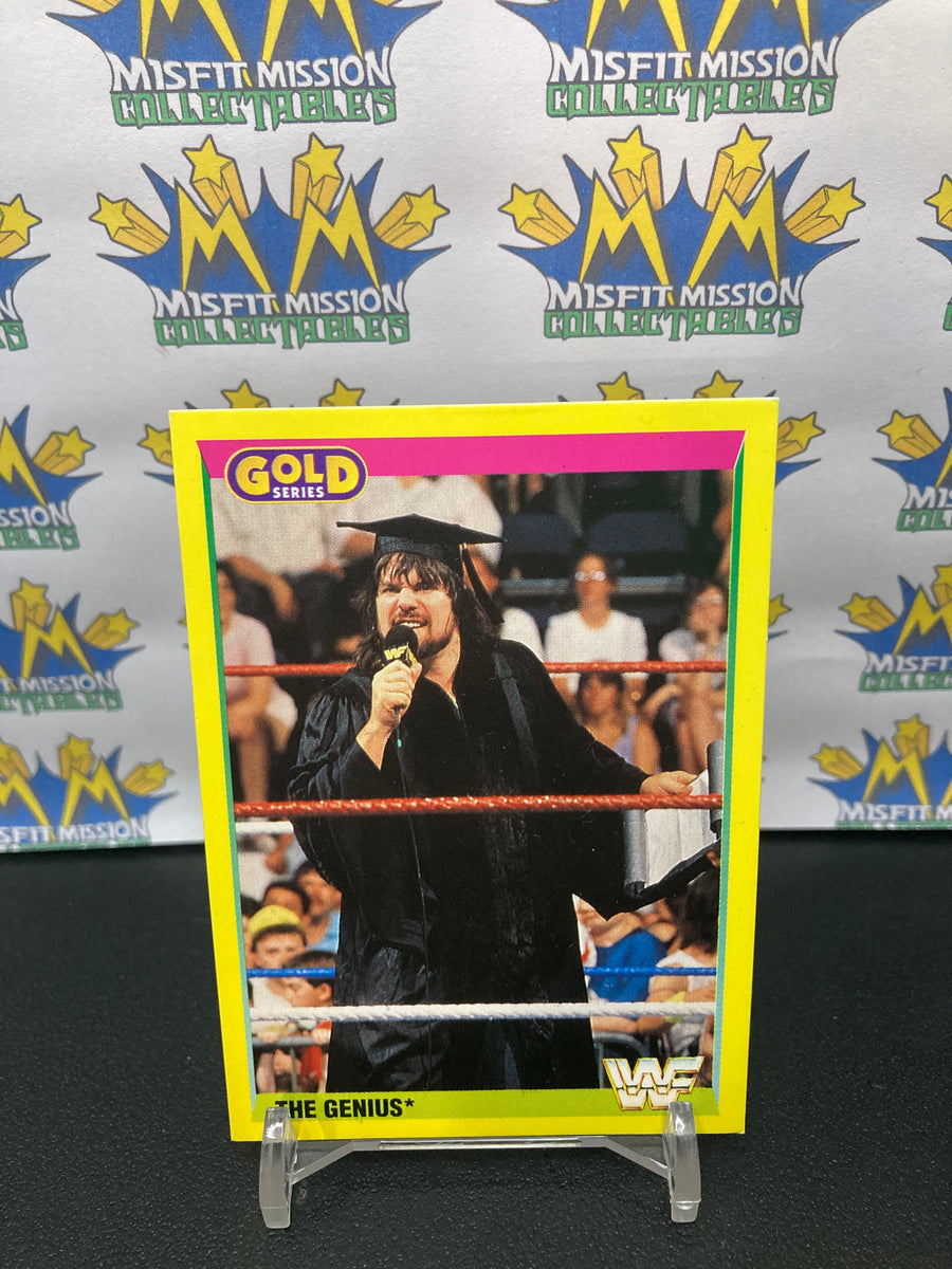 1992 WWE WWF Merlin Gold Series 2 The Genius #41 Trading Card – The ...