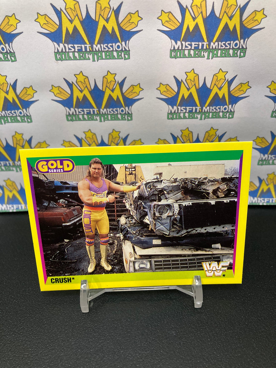 1992 WWE WWF Merlin Gold Series 2 Crush #43 Trading Card – The Misfit ...