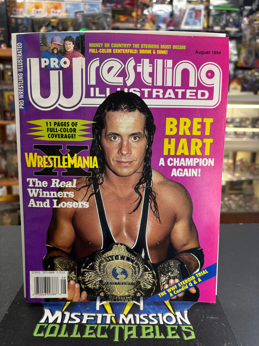 PWI Pro Wrestling Illustrated August 1994 Magazine – The Misfit Mission ...