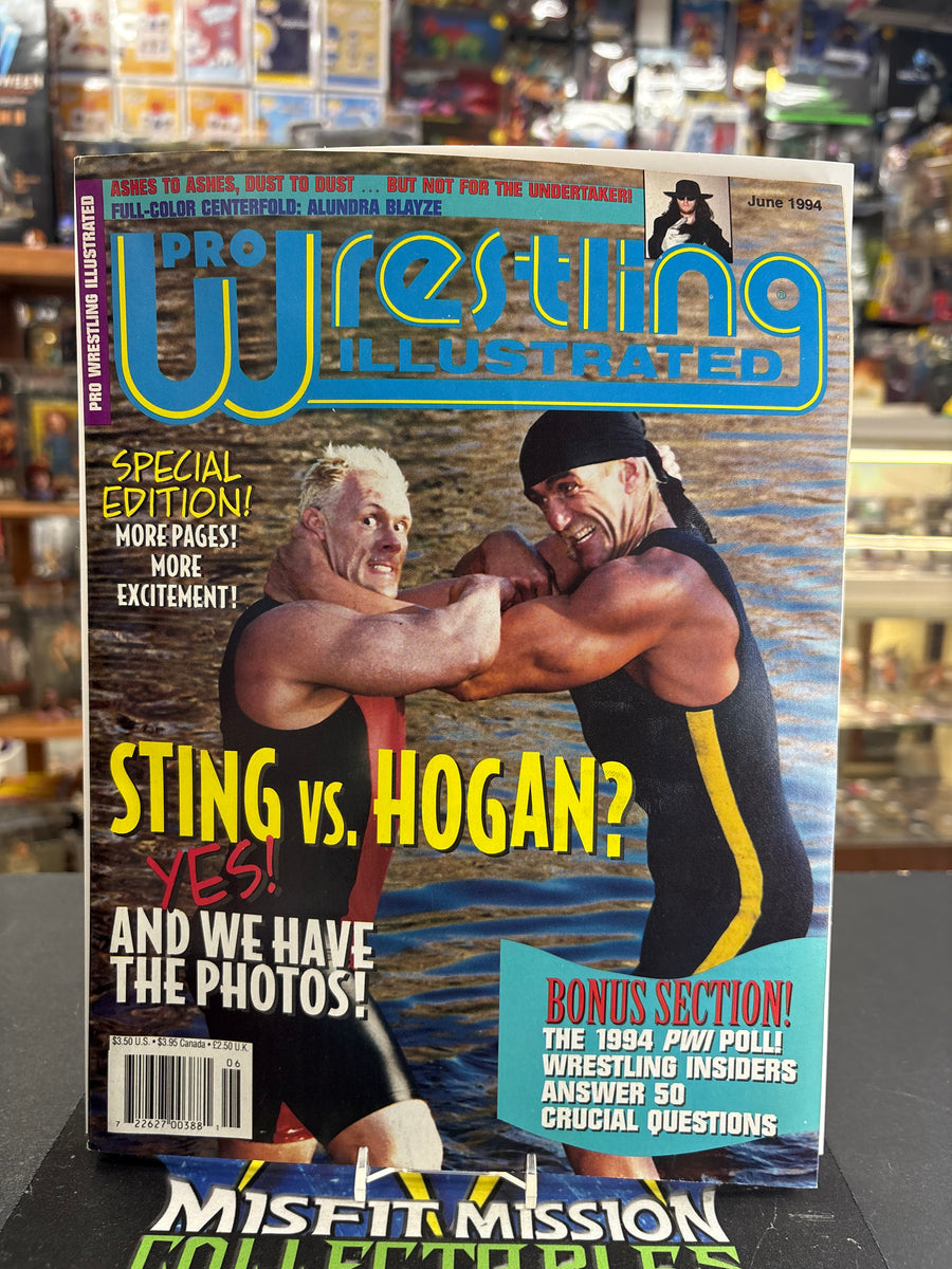 PWI Pro Wrestling Illustrated June 1994 Magazine – The Misfit Mission ...