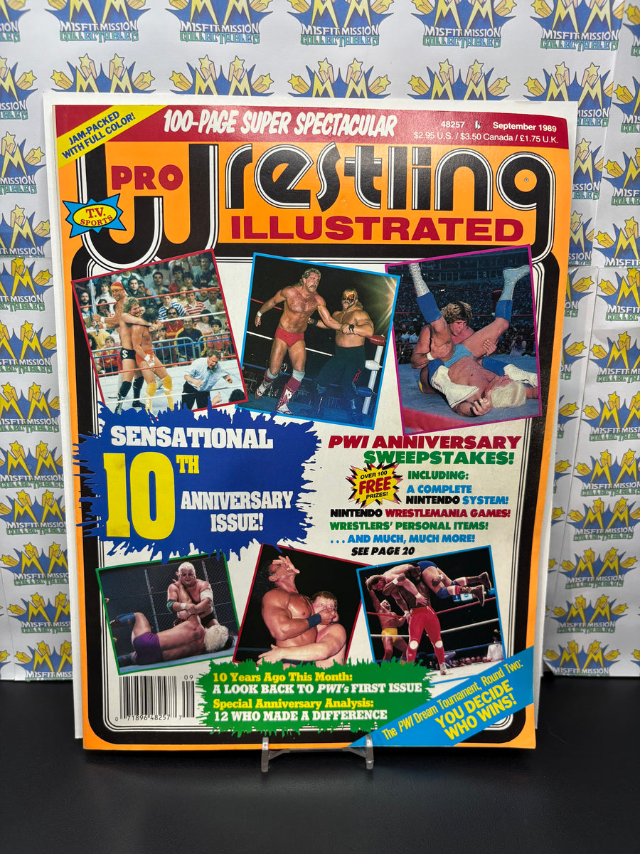 PWI Pro Wrestling Illustrated September 1989 Magazine – The Misfit ...