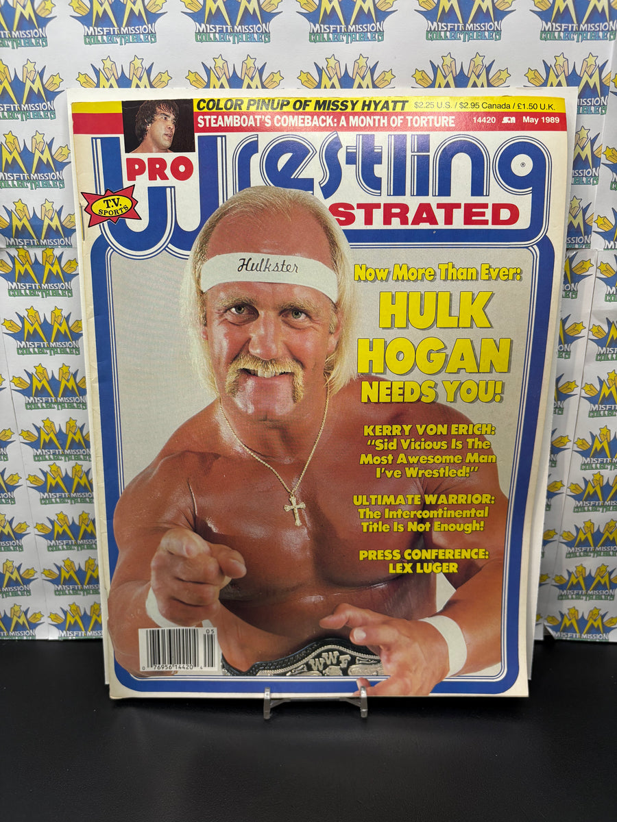 PWI Pro Wrestling Illustrated May 1989 Magazine – The Misfit Mission ...