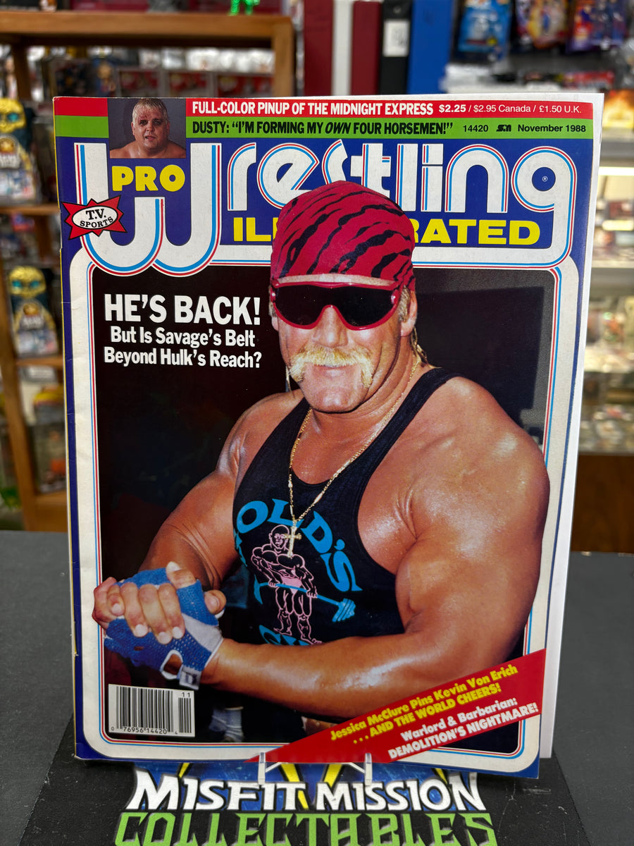 PWI Pro Wrestling Illustrated November 1988 Magazine – The Misfit ...