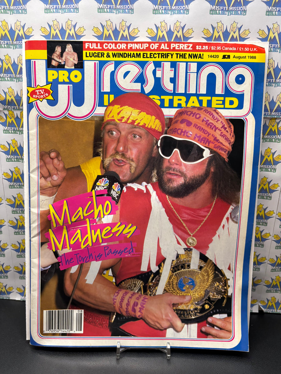 PWI Pro Wrestling Illustrated August 1988 Magazine – The Misfit Mission ...
