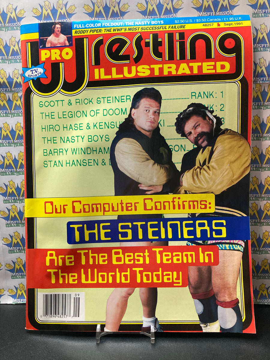 PWI Pro Wrestling Illustrated September 1991 Magazine – The Misfit ...