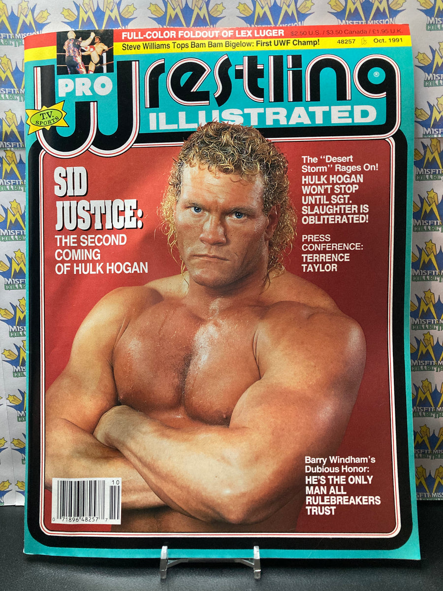 PWI Pro Wrestling Illustrated October 1991 Magazine – The Misfit ...