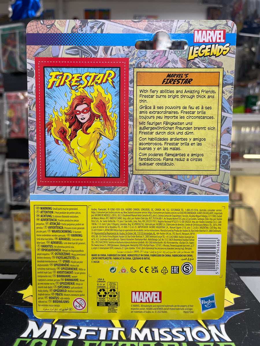 Kenner Marvel Legends 3.75 inch Firestarter (New) – The Misfit Mission ...