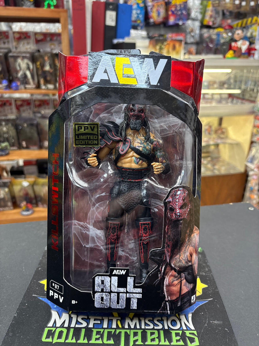 AEW All Out PPV Series #07 Kill Switch Limited Edition Figure (New ...