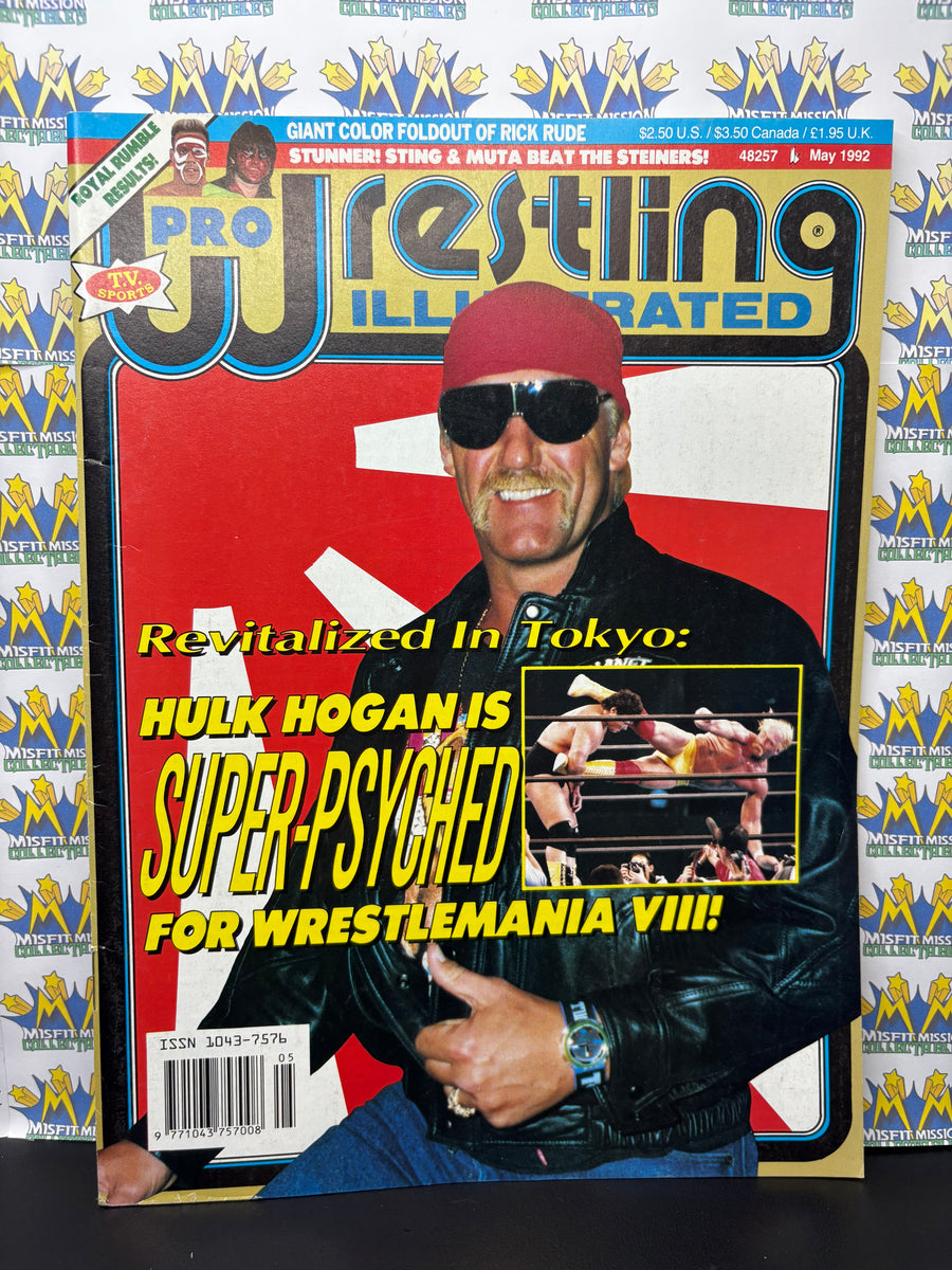 PWI Pro Wrestling Illustrated May 1992 Hulk Hogan Tokyo Cover – The ...