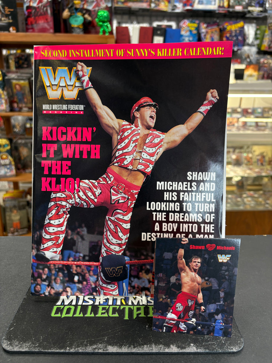 WWE WWF Magazine April 1996 Shawn Michaels Cover – The Misfit Mission ...