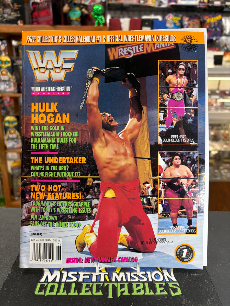 WWE WWF Magazine June 1993 Hulk Hogan Cover – The Misfit Mission ...
