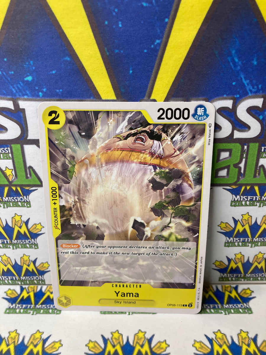 One Piece TCG Awakening of the New Era Yama Trading Card – The Misfit ...