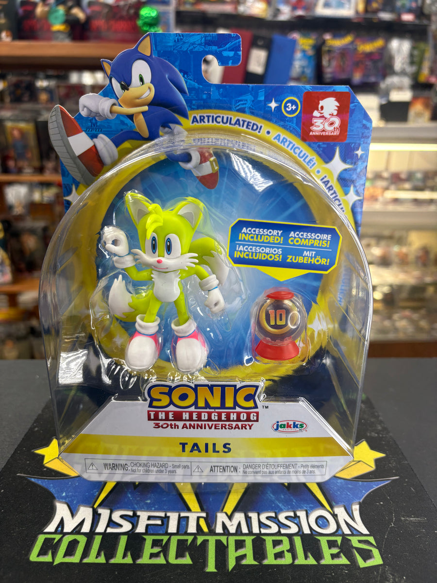 Sonic The Hedgehog Tails Figure (New) – The Misfit Mission Collectables