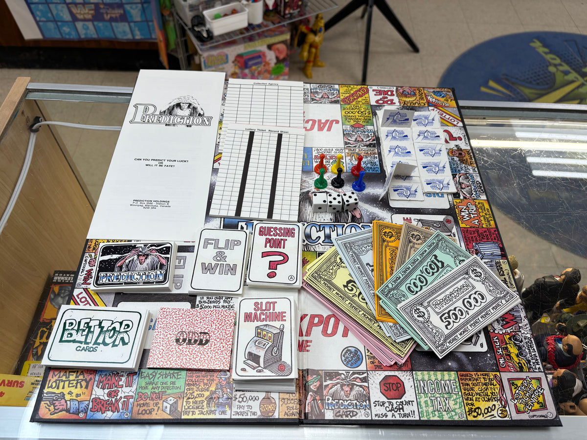 Vintage 1987 Prediction Board Game – The Misfit Mission Collectables