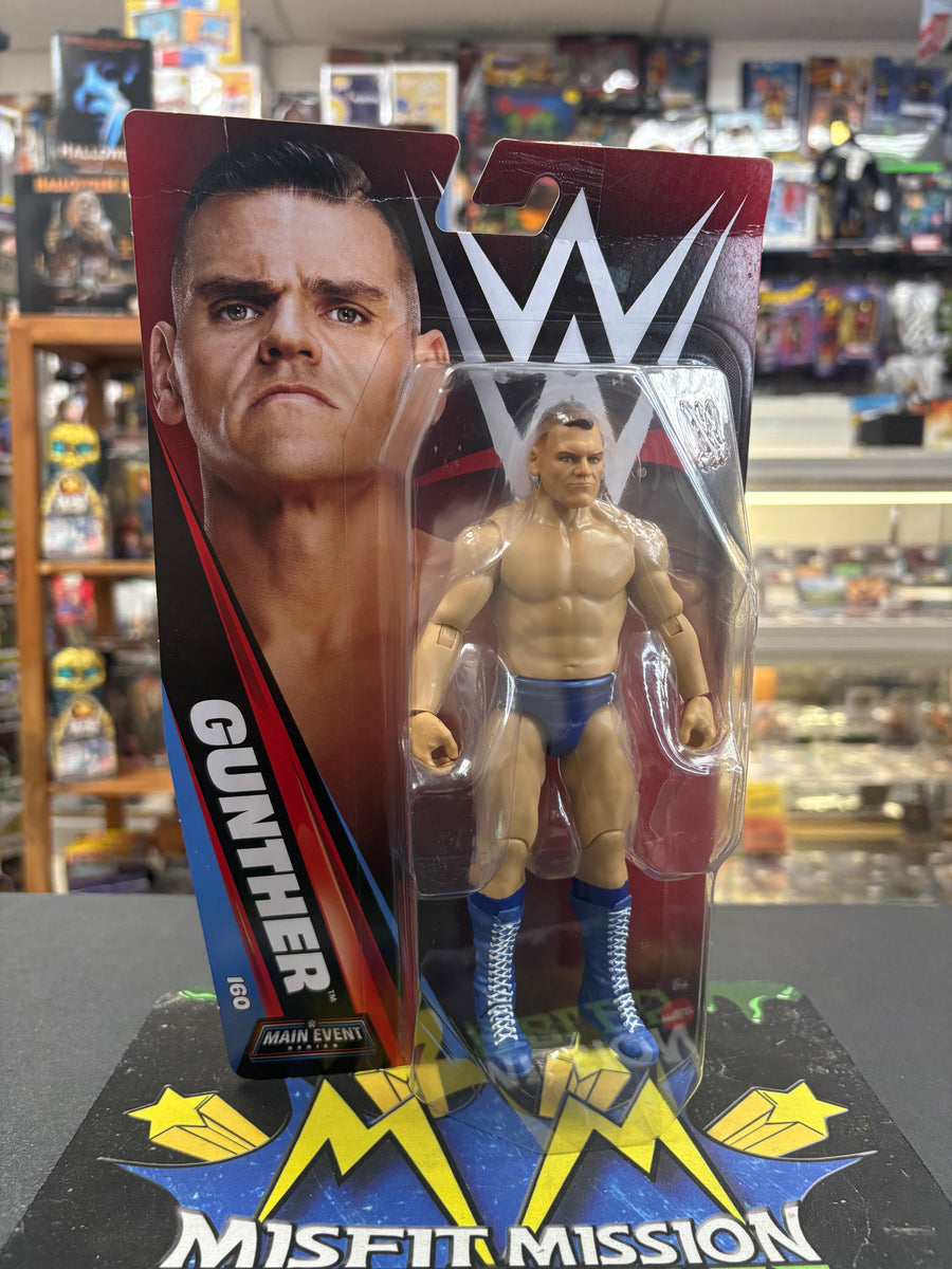 Mattel WWE Main Event Series 160 Gunther Figure (New) – The Misfit ...