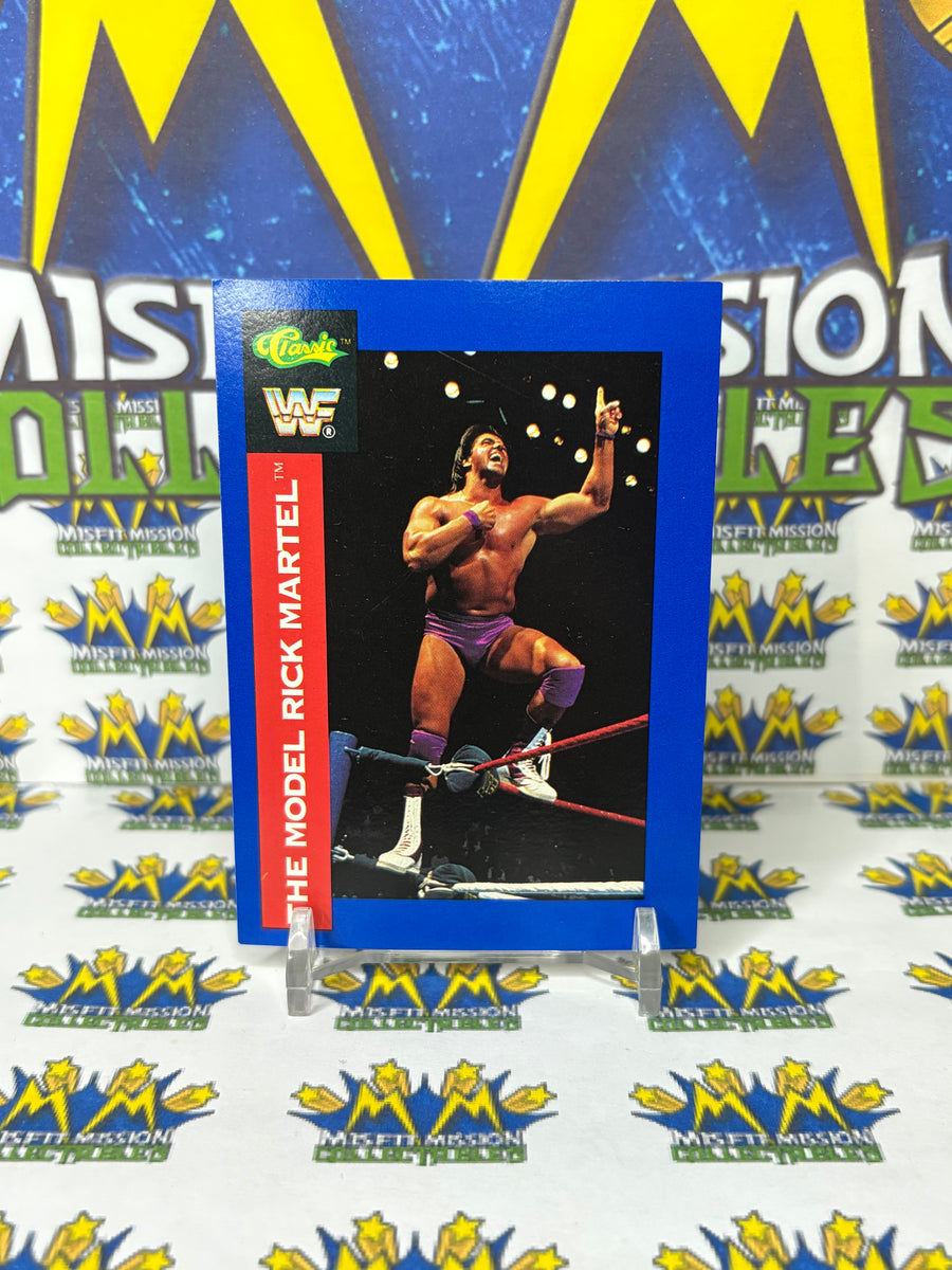 1991 WWF Classic Games Rick The Model Martel #8 Trading Card – The ...