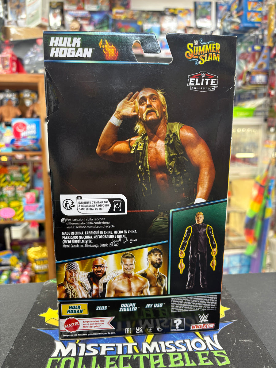 Mattel WWE Elite Summer Slam Series Hulk Hogan Figure (New) – The ...