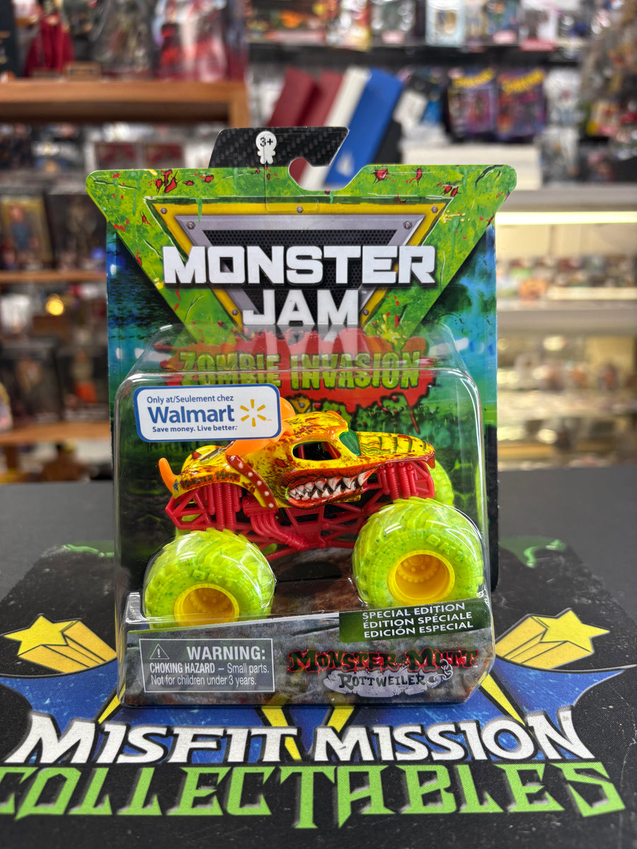 Spin Master Monster Jam Special Edition Zombie Invasion Monster Mutt R ...