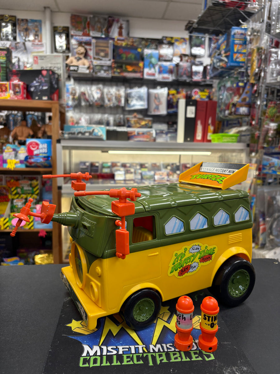 Vintage 1989 Teenage Mutant Ninja Turtles TMNT Party Wagon Van Vehicle ...
