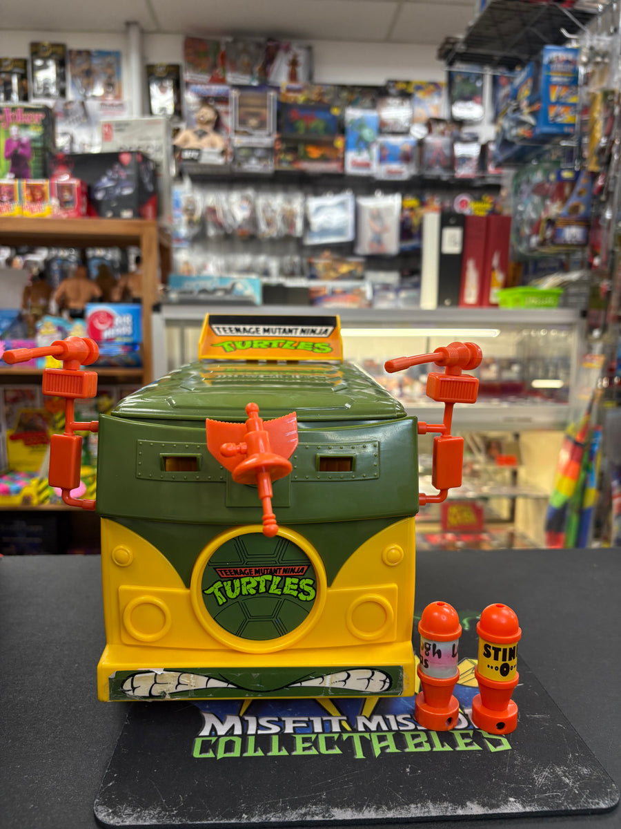 Vintage 1989 Teenage Mutant Ninja Turtles TMNT Party Wagon Van Vehicle ...