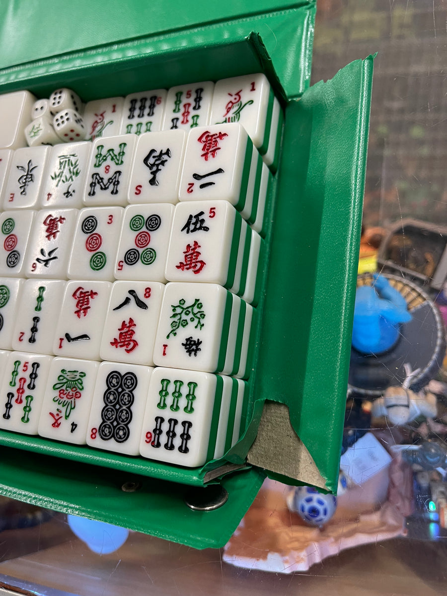 Vintage 1980s Mahjong Game Set – The Misfit Mission Collectables