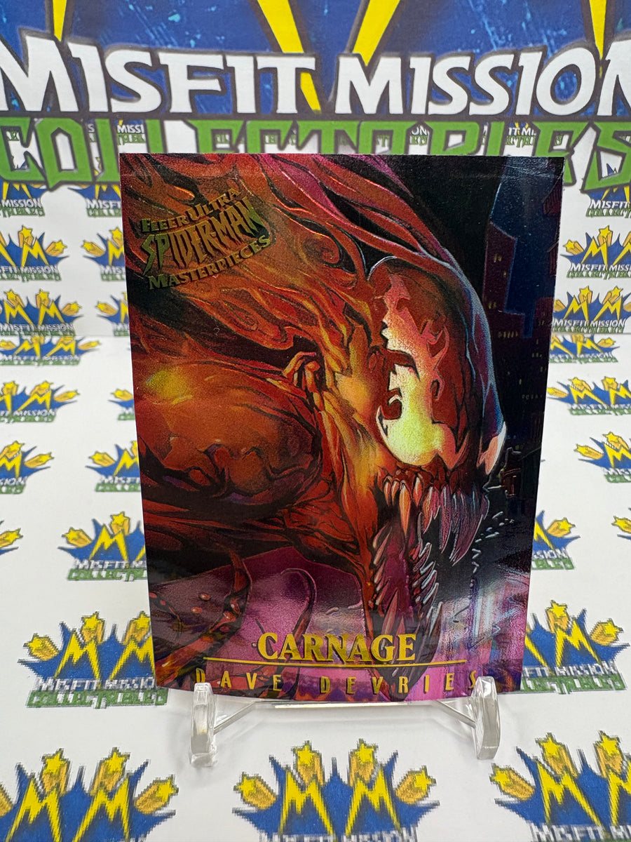 1995 Fleer Ultra Marvel Spider-Man Limited Edition Masterpieces Insert ...