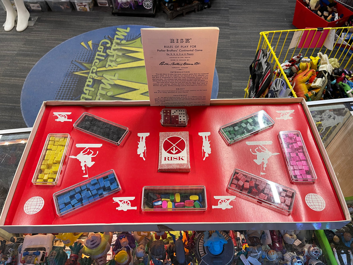 Vintage 1968 Parker Brothers Risk Complete – The Misfit Mission ...