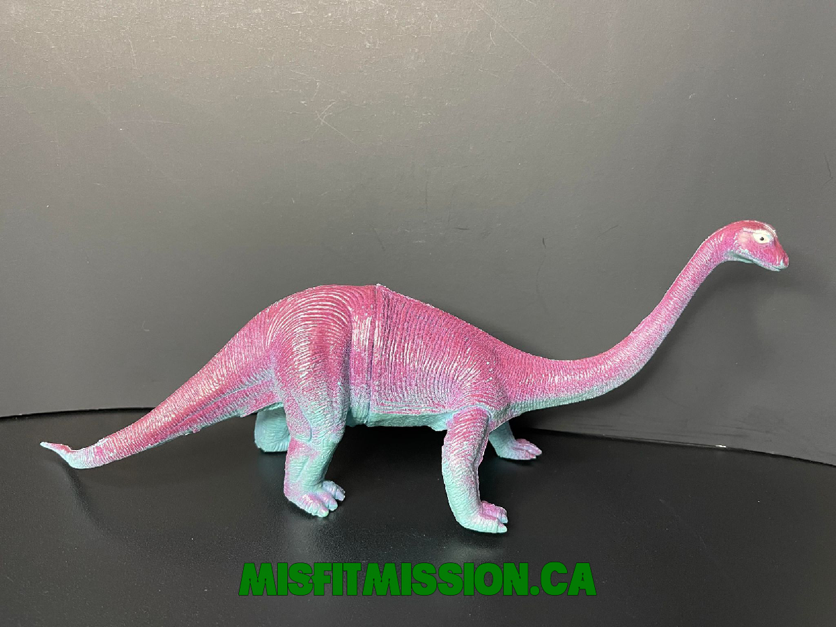 Vintage 1985 Imperial Purple and Blue Brachiosaurus Dinosaur – The ...