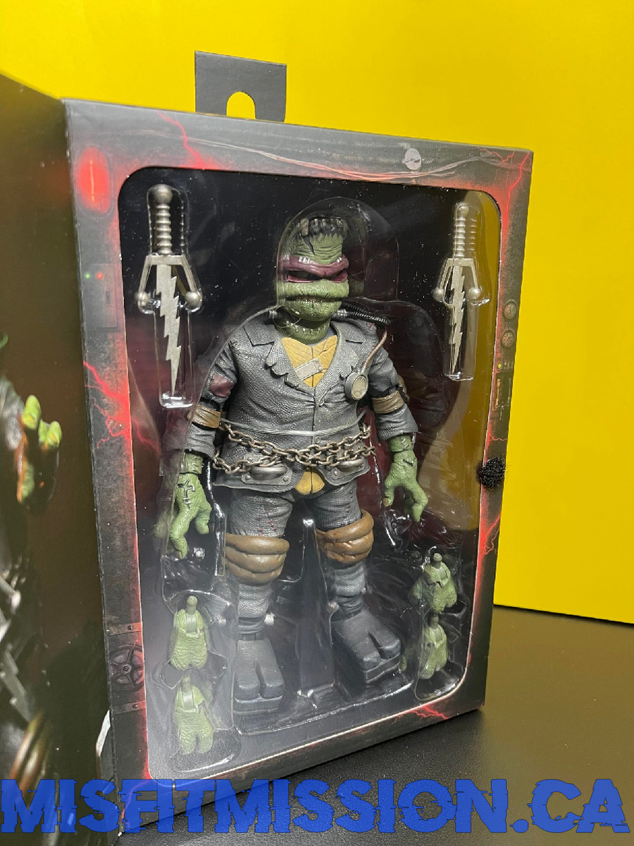 2021 Neca TMNT Teenage Mutant Ninja Turtles Raphael As Frankenstein's ...